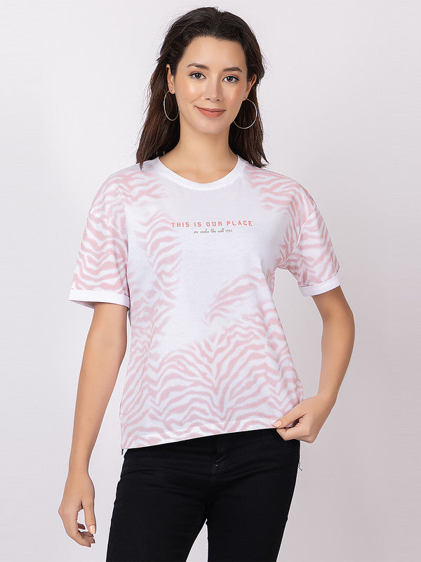 Buy ROUND NECK "AOP "PRINT WITH CHEST PRINT Online at Best Price ...